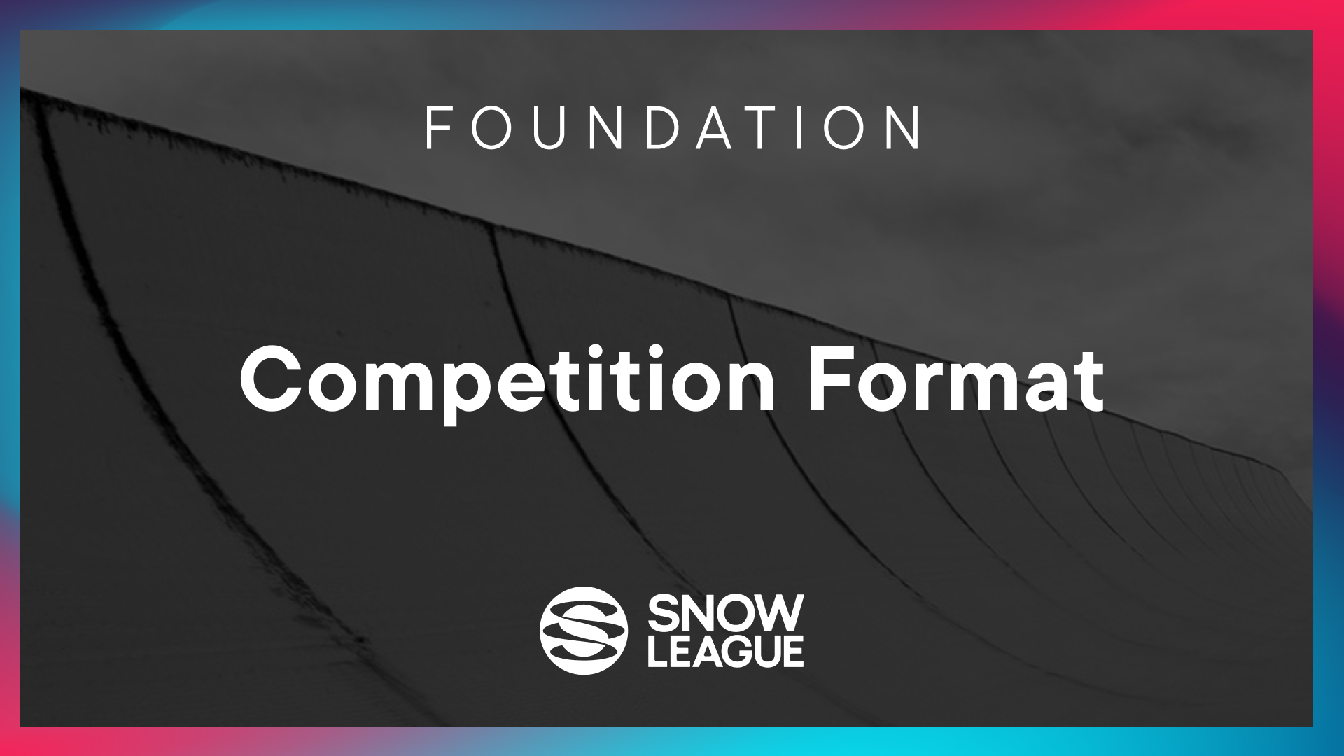 Foundation of The Snow League (Ep. 2) - Competition Format - The Snow ...